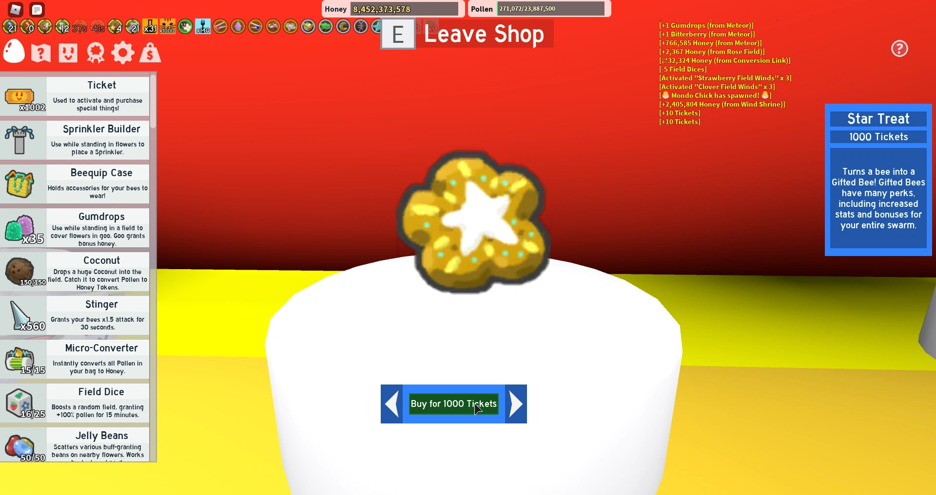 made a gifted fuzzy using a star treat pog | Fandom