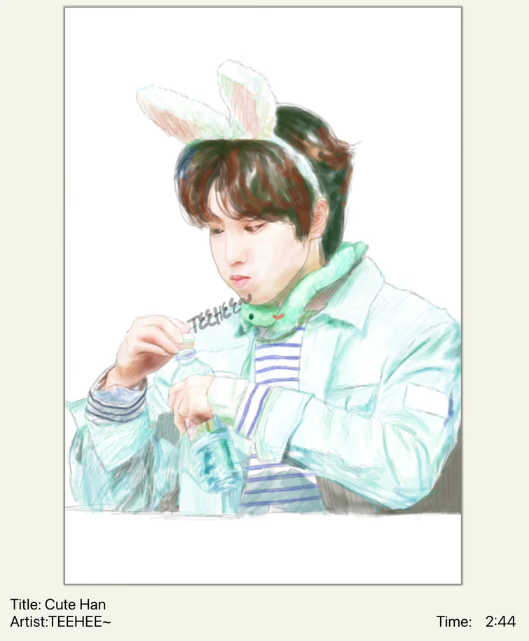 CUTE HAN IS COMPLETE. AFTER 2 HRS AND 44 MINS: 💀 | Fandom