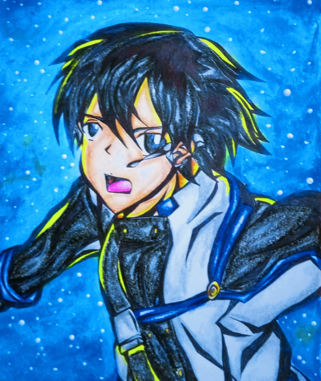 Kirito drawing after one year | Fandom