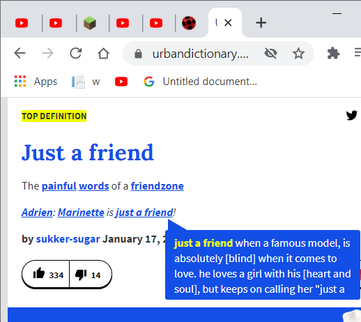 "Just a friend" | Fandom