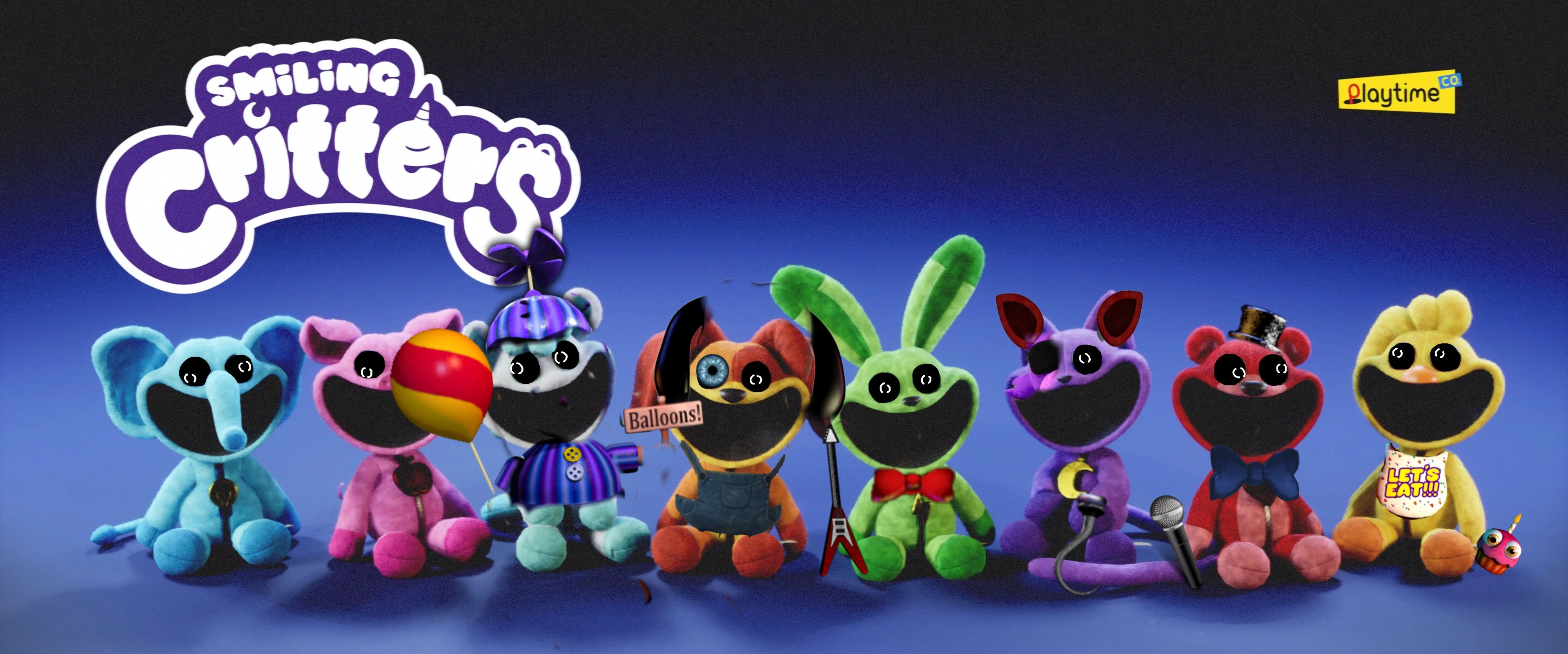 Smiling critters as normal animatronics | Fandom