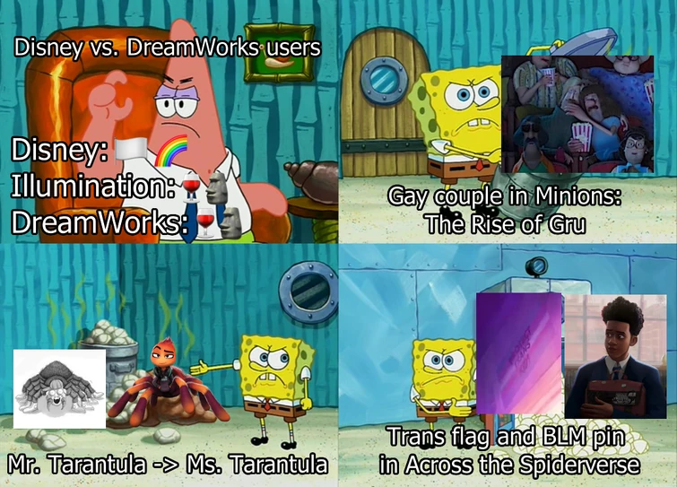 I'm glad Disney vs. DreamWorks memes aren't being made anymore but I ...