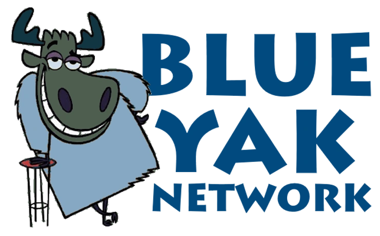 Here are the European logos for Blue Yak Network, Blue Yak Network TOO, Blue Yak Network Jr. and ...