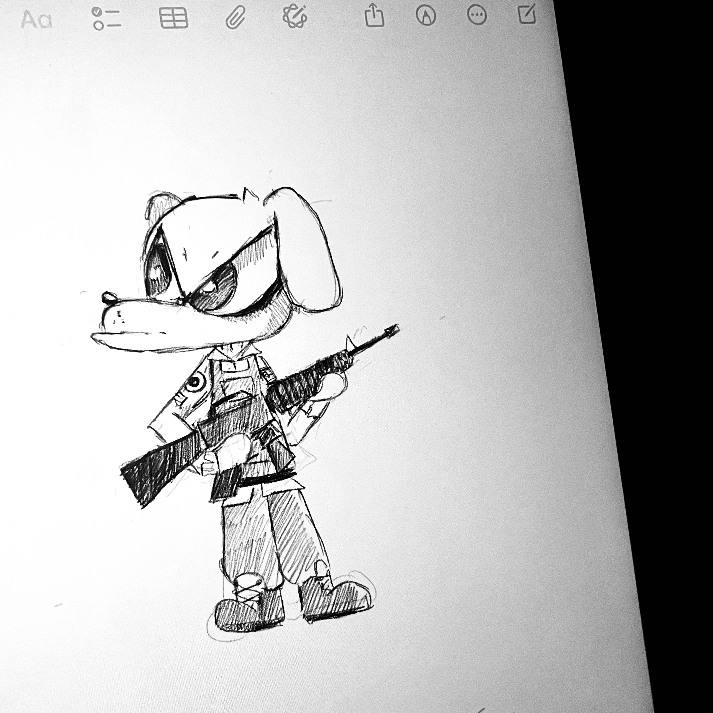 dog man character design for scrapped fanfic | Fandom