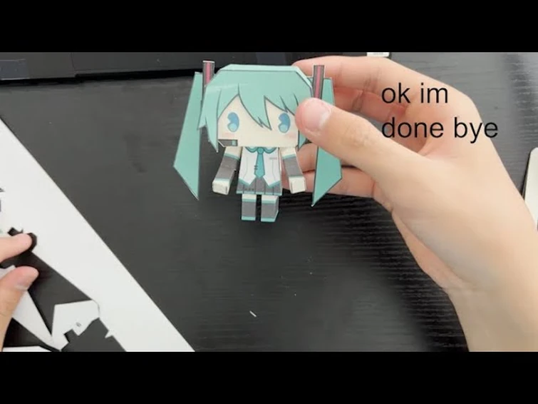 Sekai papercraft tutorial I found | Fandom