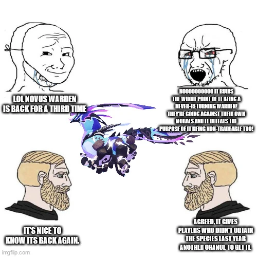 how the cos fandom reacted to novus coming back yet again (click for ...