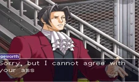 Edgeworth doesn't have time for this guy's ass | Fandom