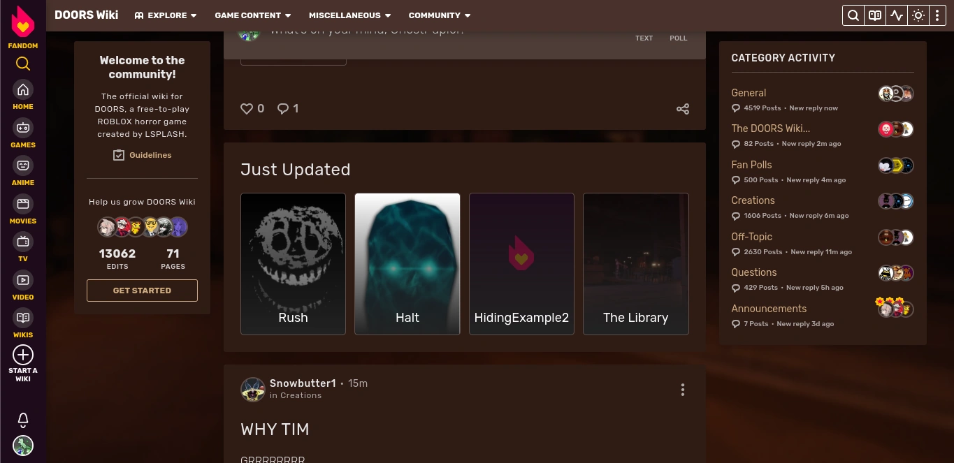Rush halted Hiding Example 2 in the Library | Fandom