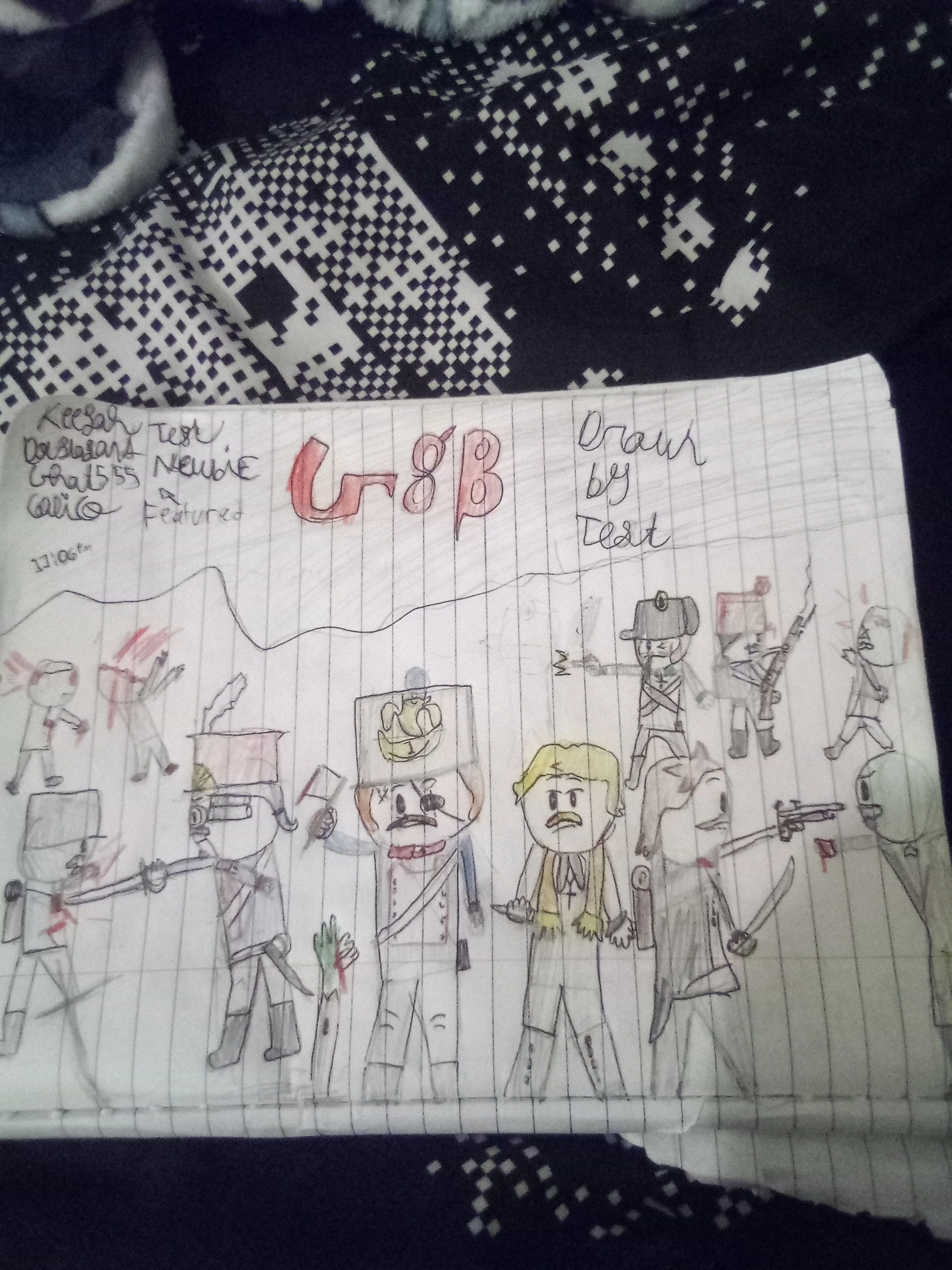 I Cut my Leg while making this with a pencil but hey this is cool. | Fandom