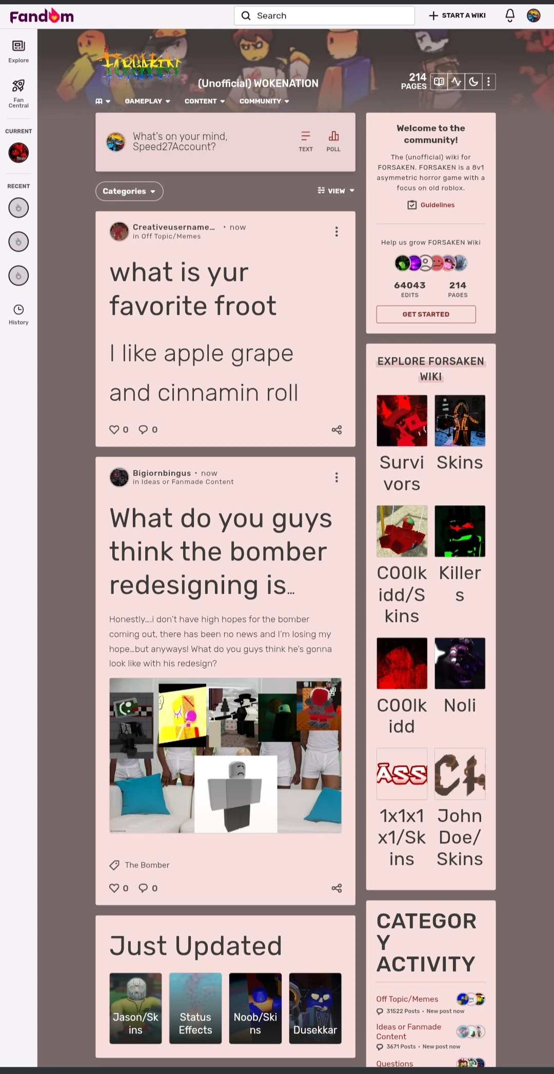 Why does fandom look like this?? | Fandom