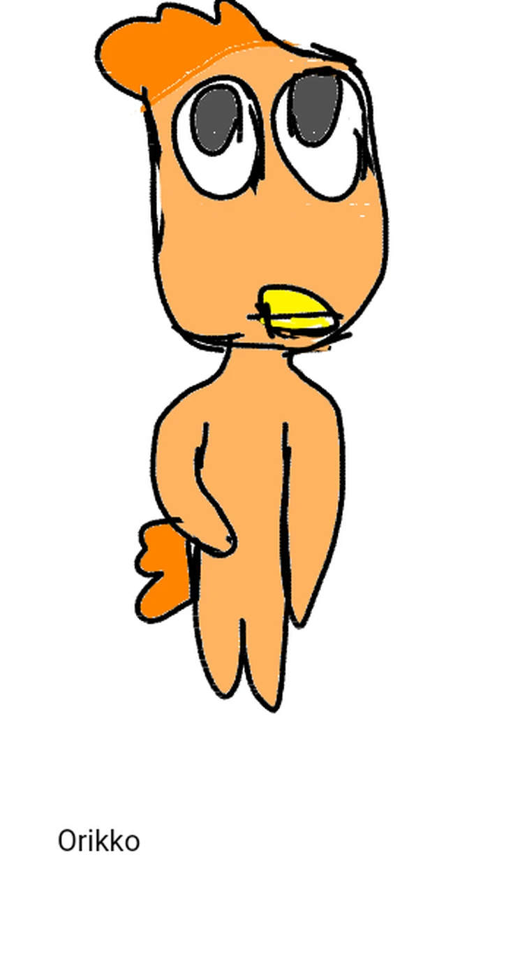 It was my 1st time of drawing Orikko on Android... | Fandom