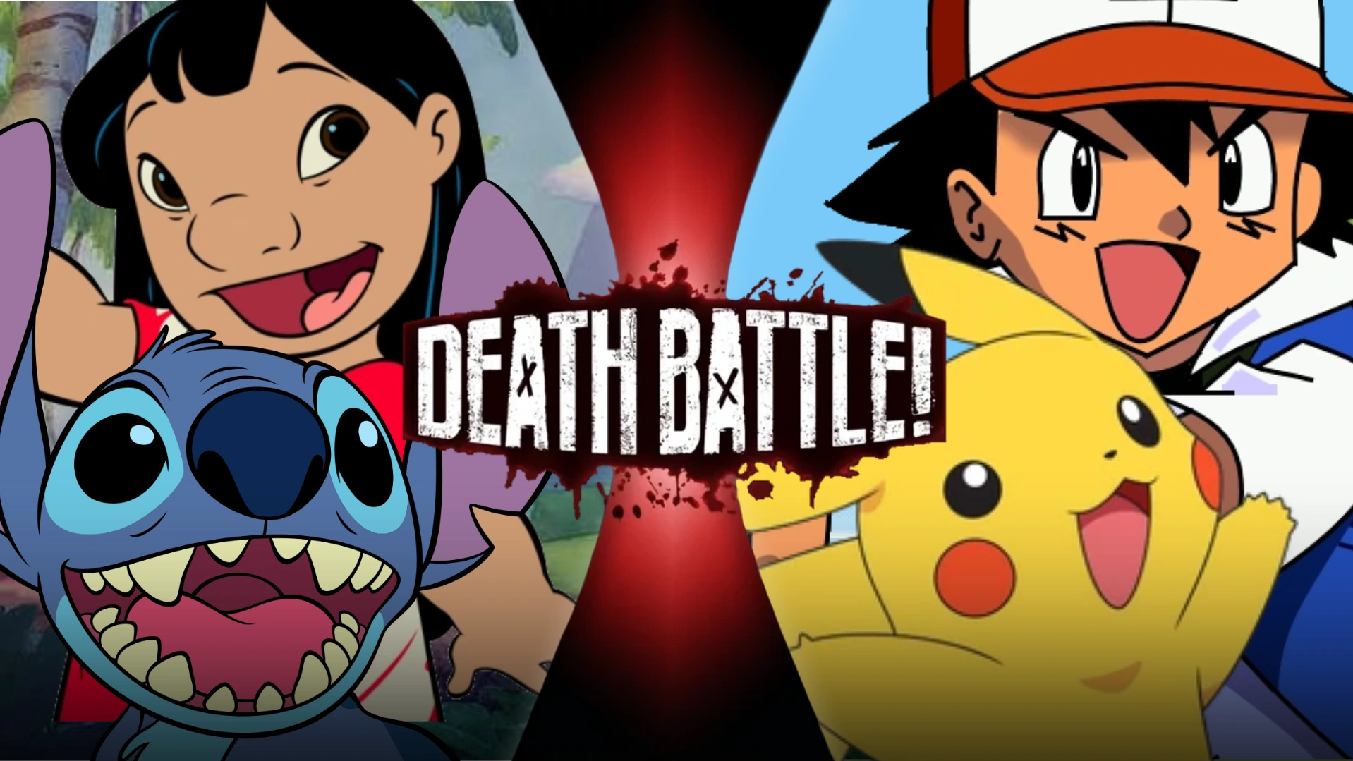 "The Very Best Ohana" Lilo and Stitch VS Ash and Pikachu (Disney VS ...