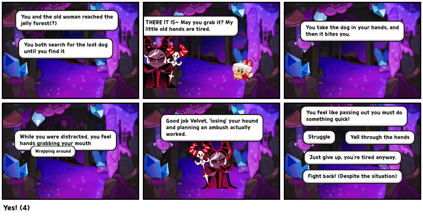 CYOA Insp by YNK 4 (15 - 30 mins until next page) (or until done ...