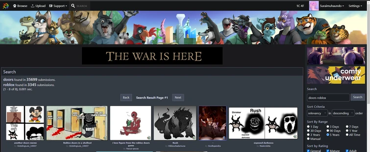 DOORS IS NOW ON FUR AFFINITY!? | Fandom