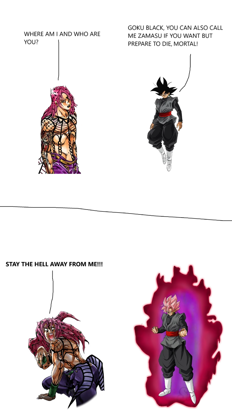 Some random deaths of Diavolo (part 5, in Dragon Ball edition) | Fandom