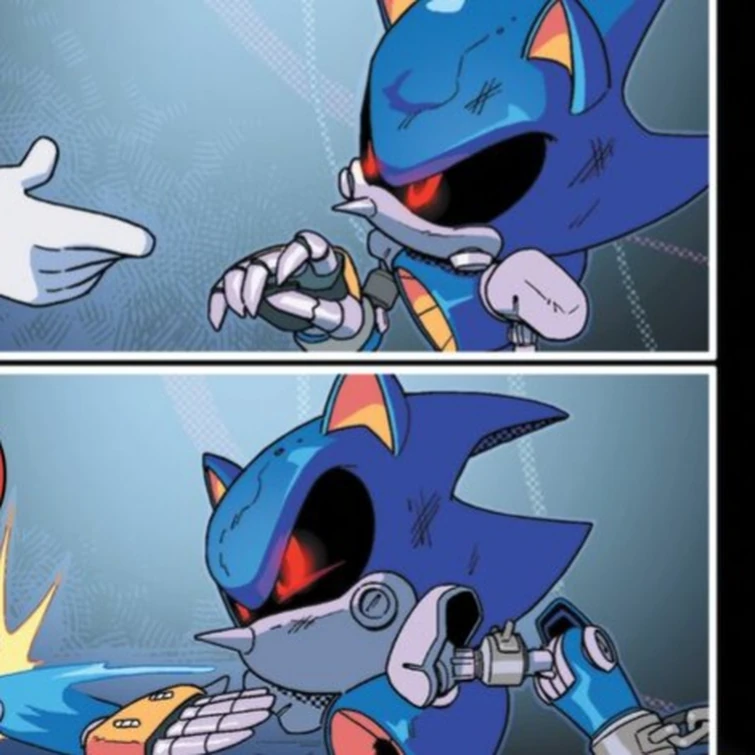 Daaang, Metal Sonic is expressive in IDW | Fandom