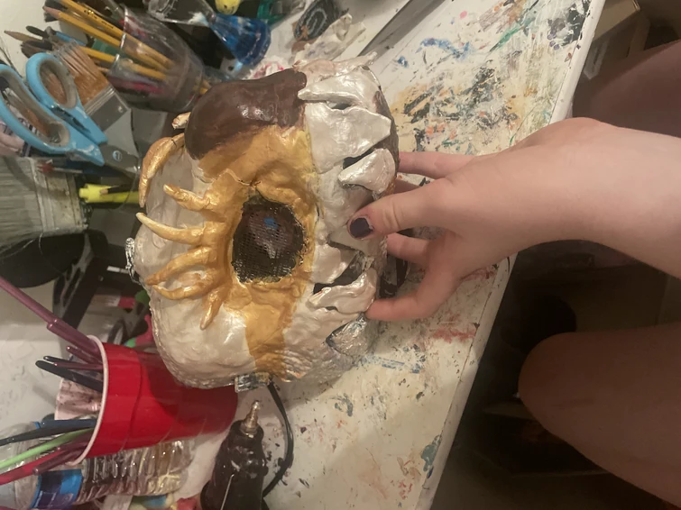 Made this Ouratum mask outa nowhere, might sell it. | Fandom