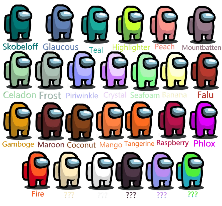 Are these colors really in the (word that wont be said here) game? (I ...