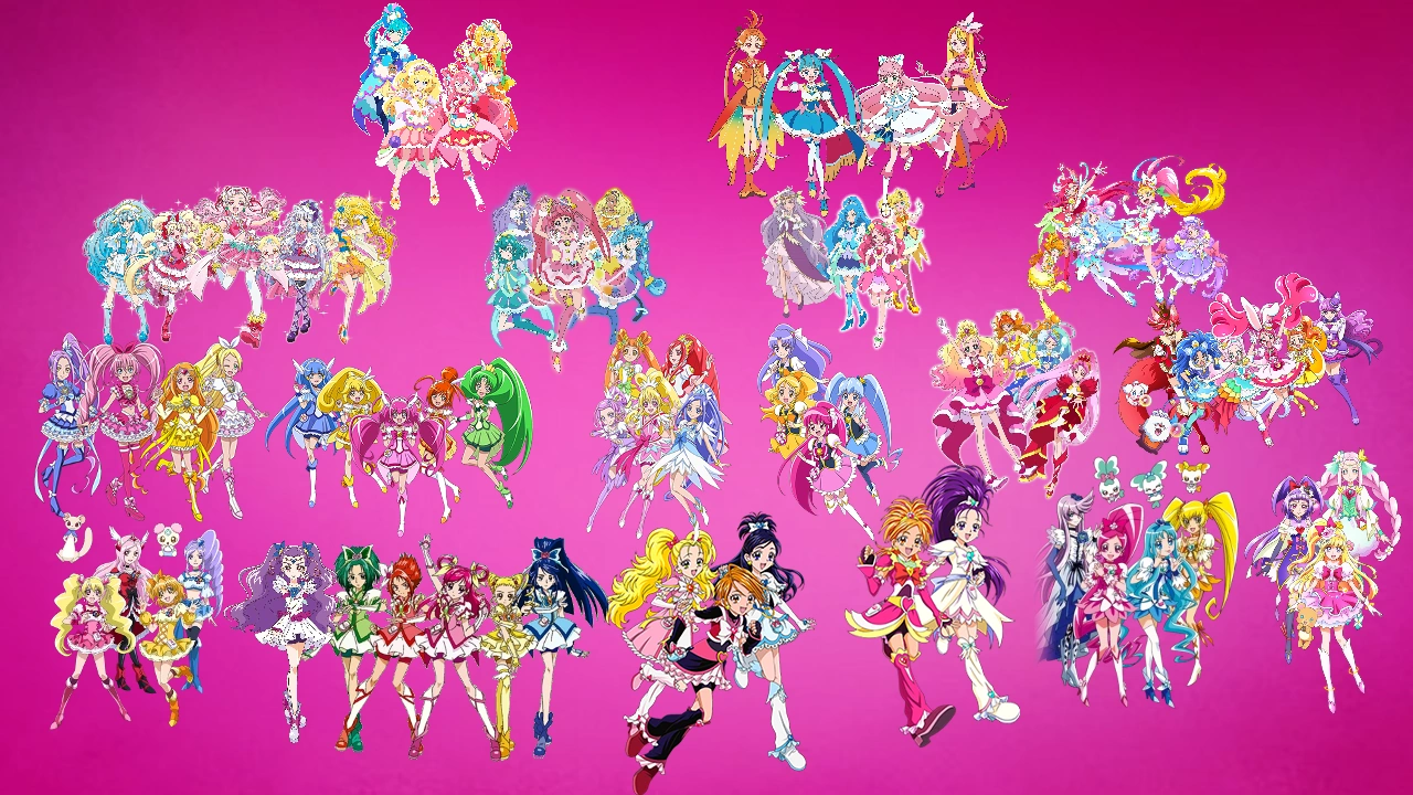 I made a Precure All Stars for precure's 20th anniversary! | Fandom