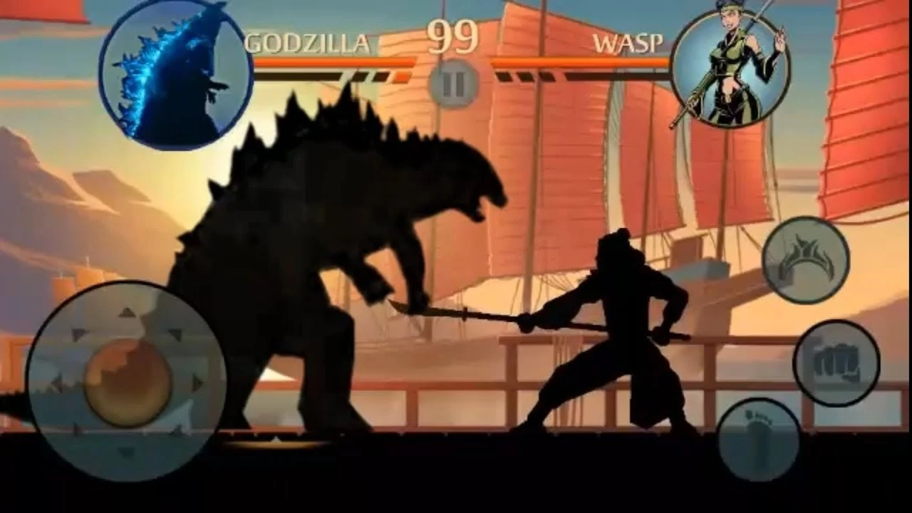 Godzilla vs Avispa de Shadow Fight 2 | Fandom