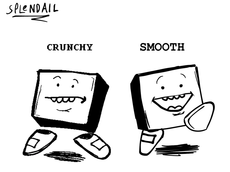 Crunchy and Smooth. | Fandom