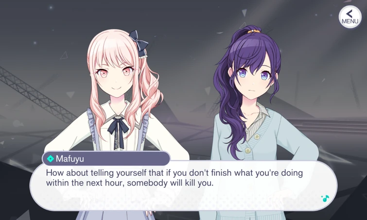 Mafuyu being a silly billy 🤦 | Fandom