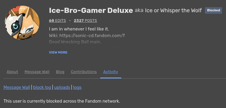 Temped banned globally again, but I have proof this time. | Fandom