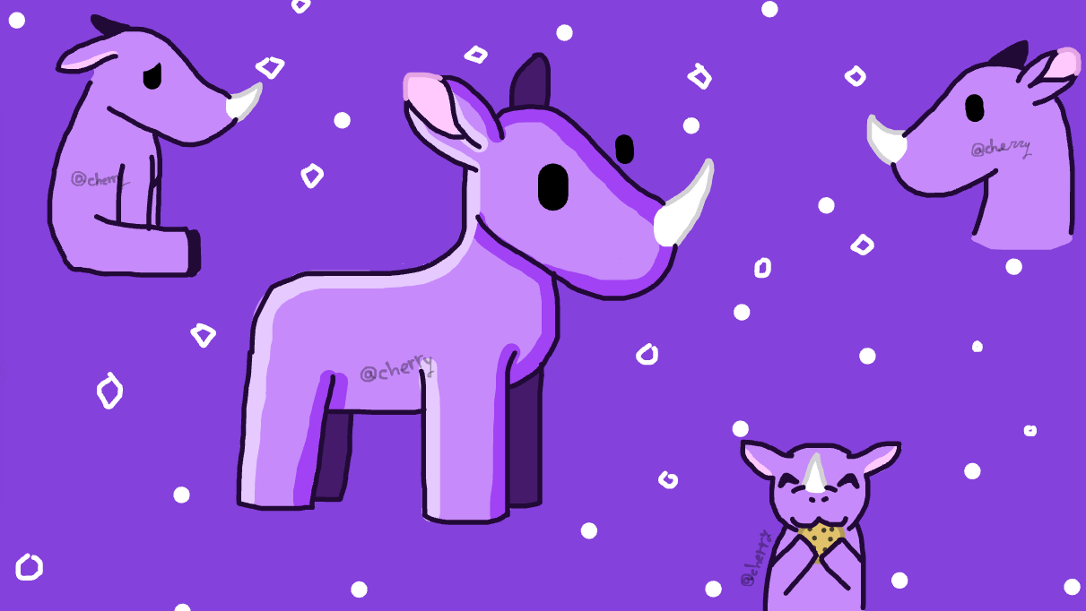 ya i drew a rhino chibi | Fandom