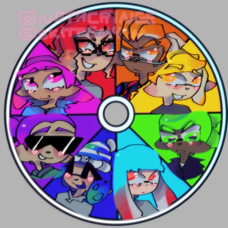 did the color wheel thingy | Fandom