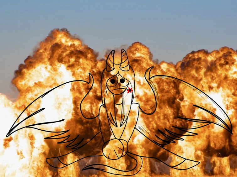 *Cutely sits down as her city burns.* | Fandom
