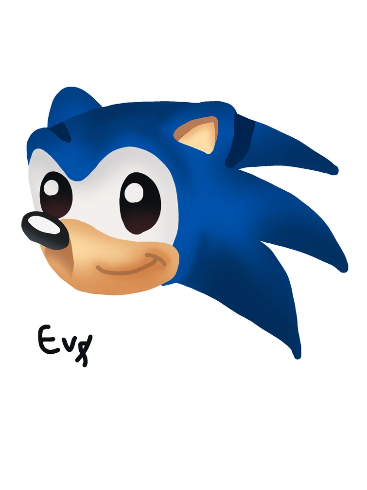 My style study drawing of Classic Sonic | Fandom