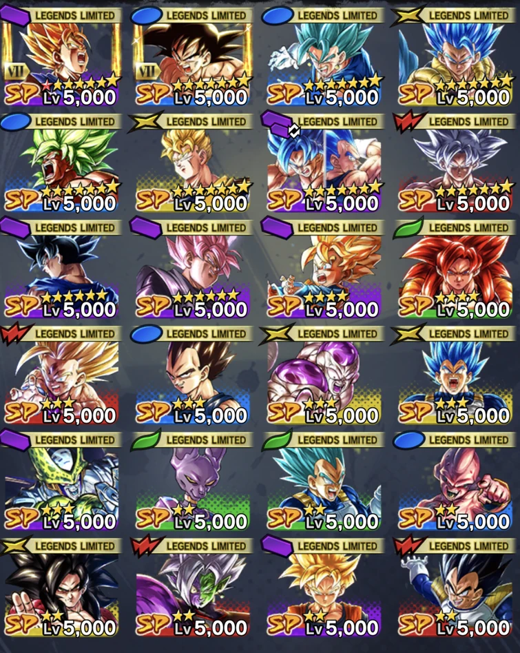 Dragon Ball Legends SPARKING Showcase (4th Anniversary) | Fandom