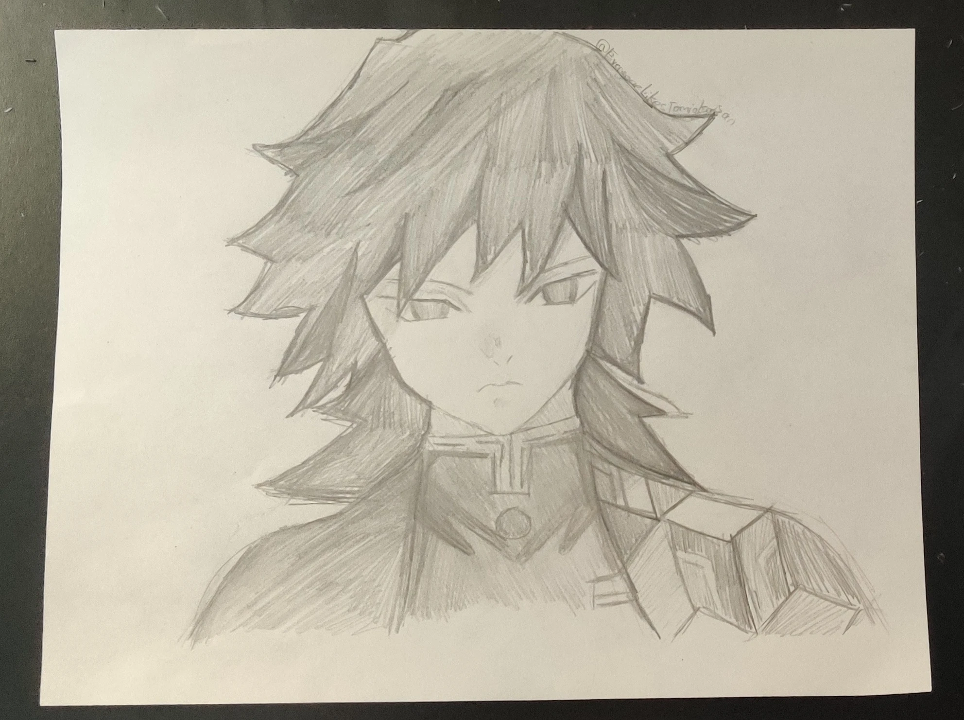 Finished drawing giyuu | Fandom