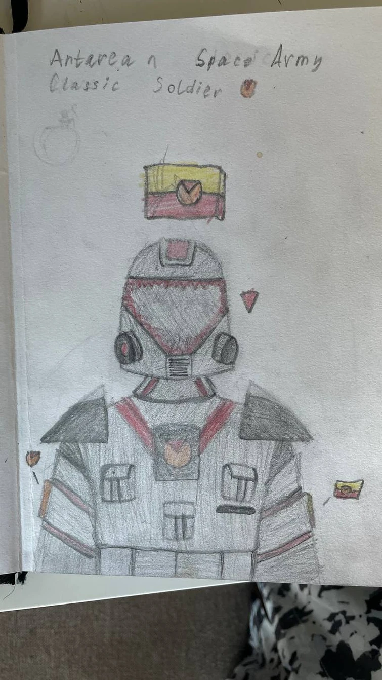 Antarean Space Army Infantryman, 2050-???? (ignore the little matters ...