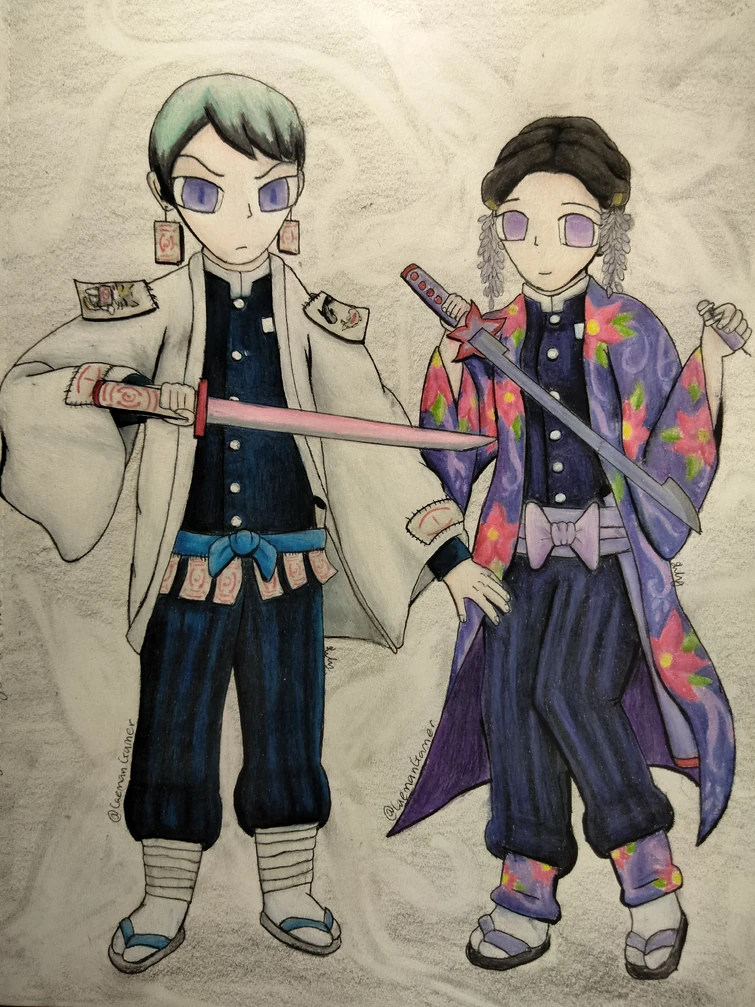 Demon Slayer Yushiro and Tamayo | Fandom