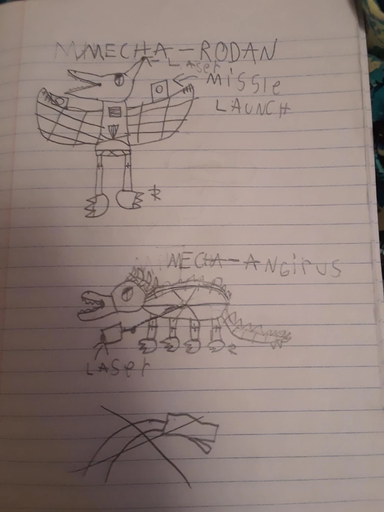 Mecha Rodan and Mecha Angirus | Fandom