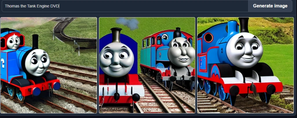 AI generated Thomas anybody? | Fandom