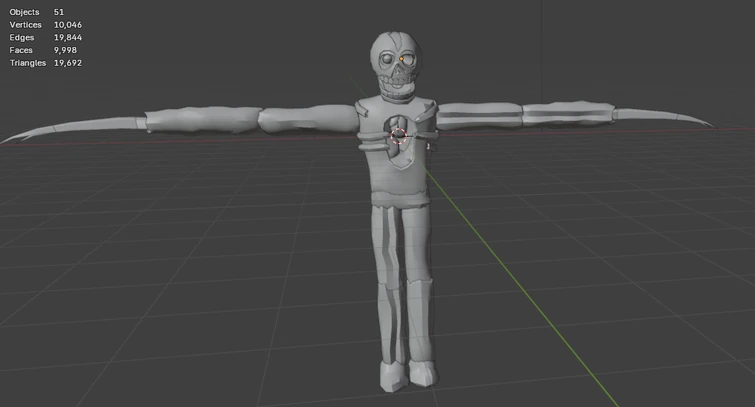 when the when you make a bad model in blender and it turns out to be ...
