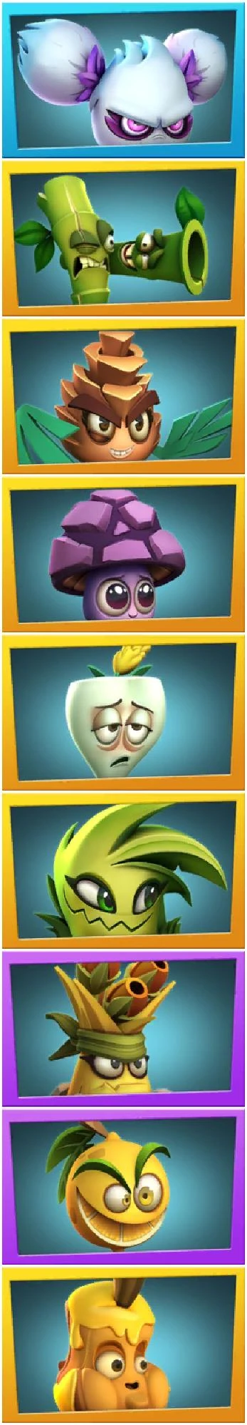 PVZ3 has 39 plants in all.Hopefully old PVZ3 all new plants not in PVZ2 ...