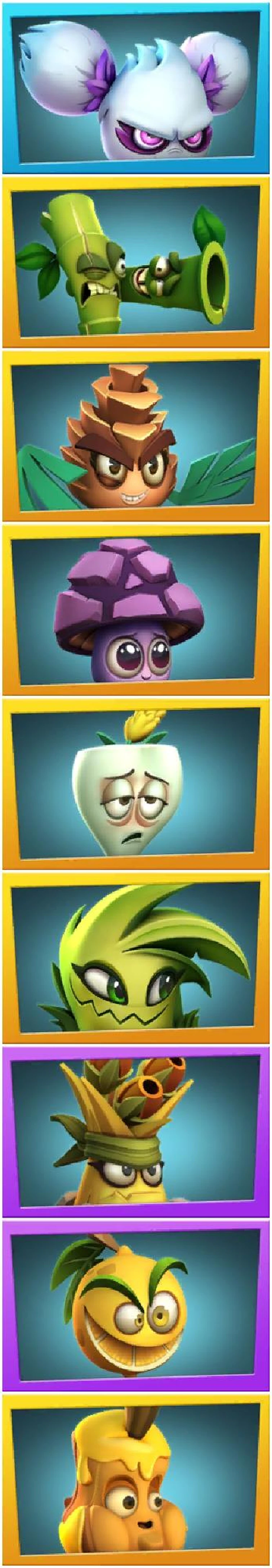 PVZ3 has 39 plants in all.Hopefully old PVZ3 all new plants not in PVZ2 ...