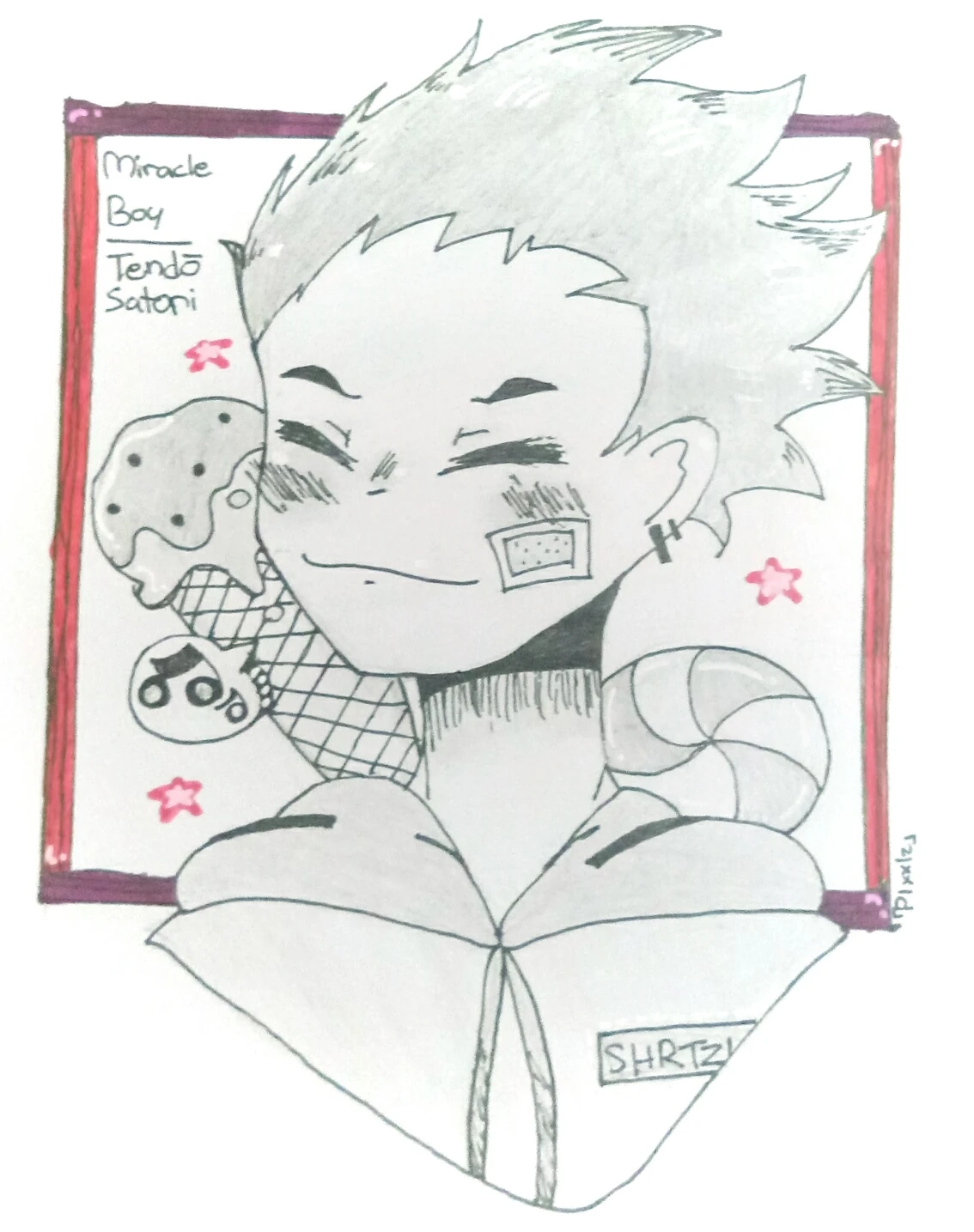 I just drew... a TENDOU | Fandom