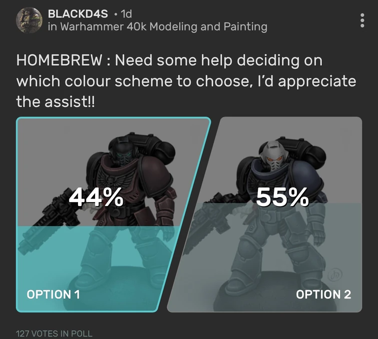 HOMEBREW: Colour Scheme Results | Fandom