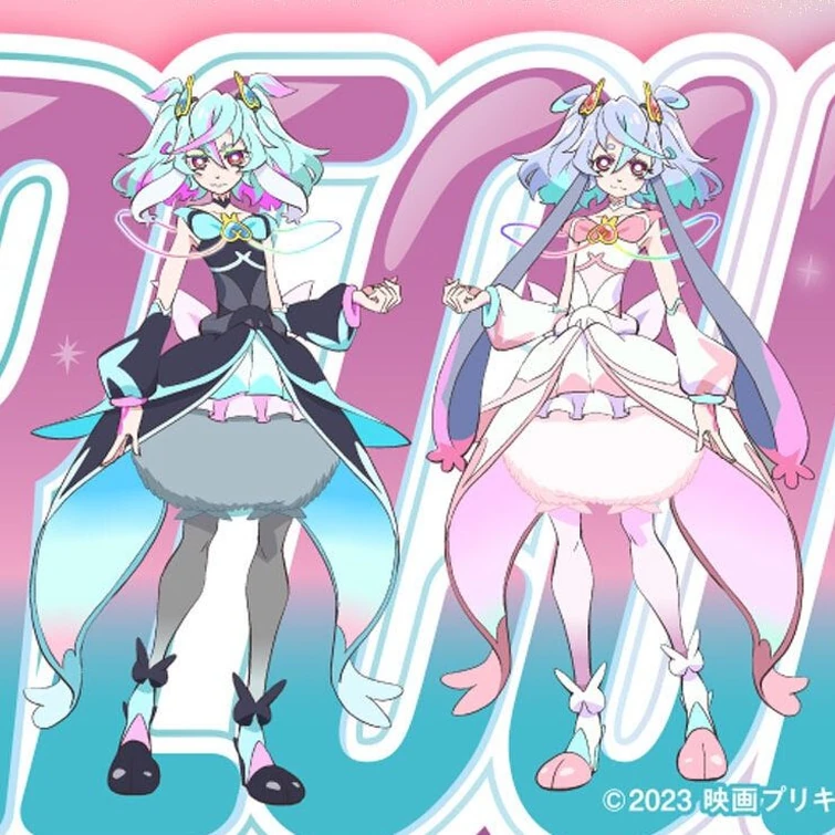 The Official Illustration of new two Precures who joined Pretty Cure ...