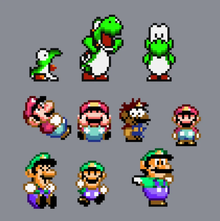Goofy Lookin SMW Sprites I Found | Fandom