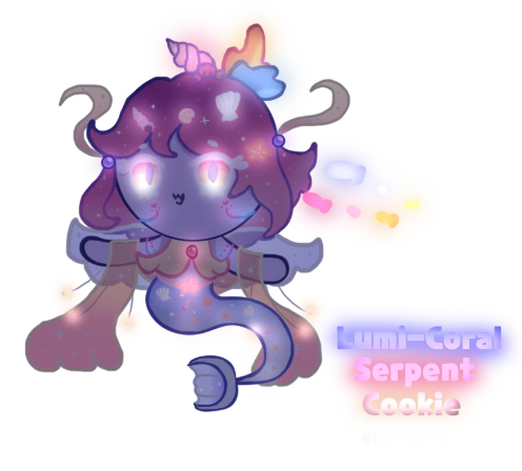(OC) Lumi-Coral Serpent Cookie | Fandom