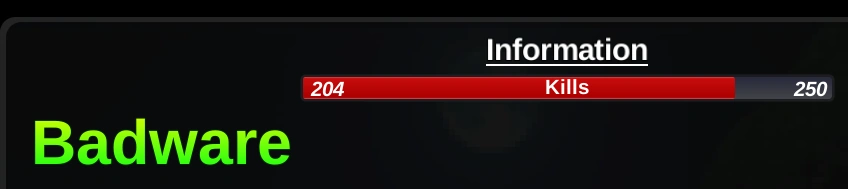 under 50 more for mastery badware | Fandom