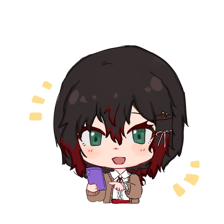 my BSD oc as an Ena stamp ^_^ | Fandom