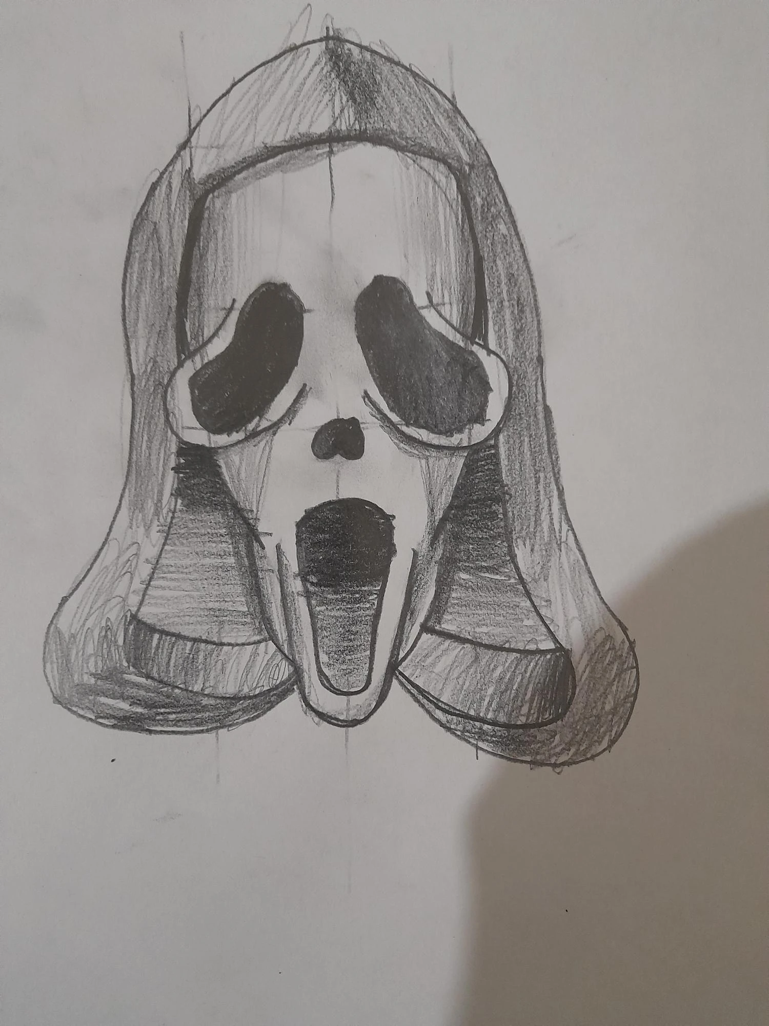 My sketch of Ghostface | Fandom