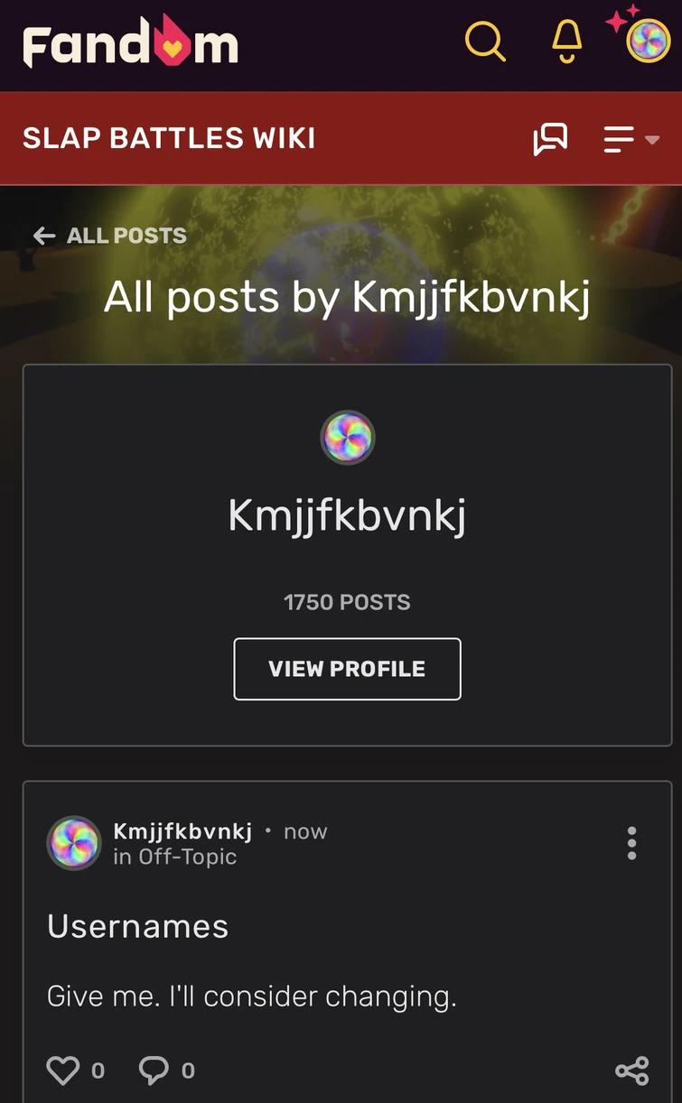 Usernames | Fandom