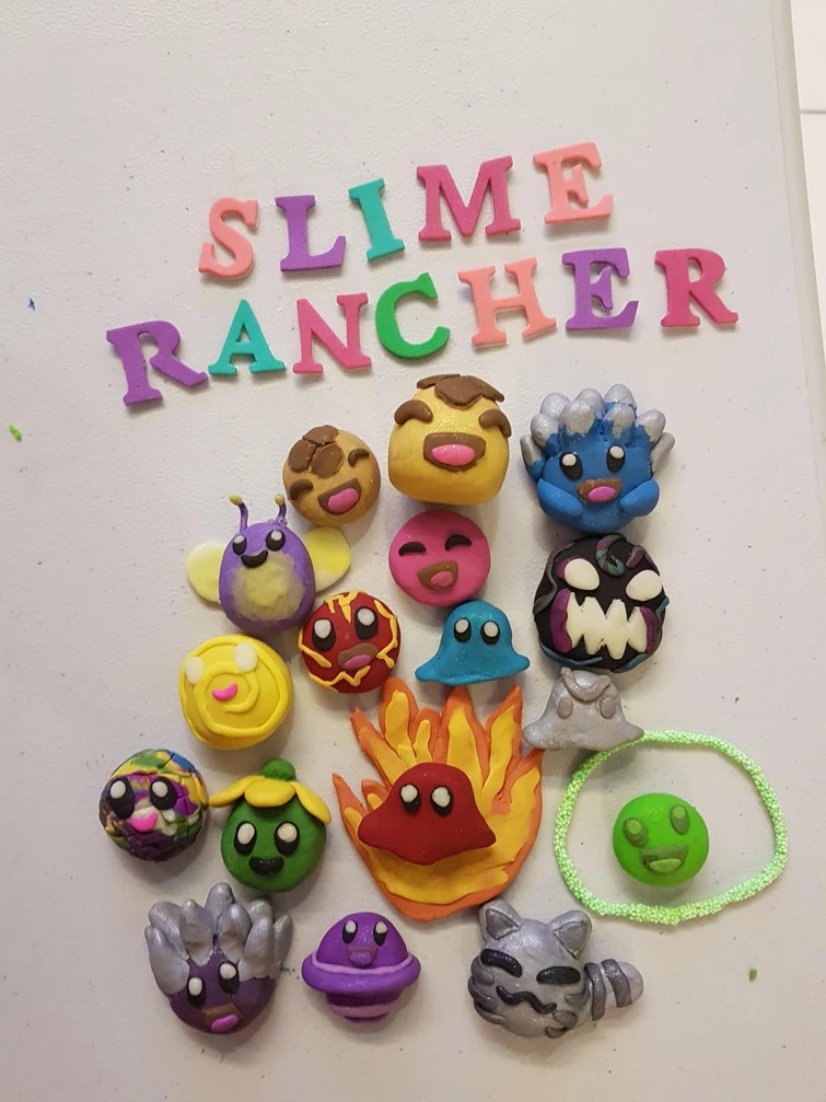 Slime rancher clay charms i made 2 | Fandom